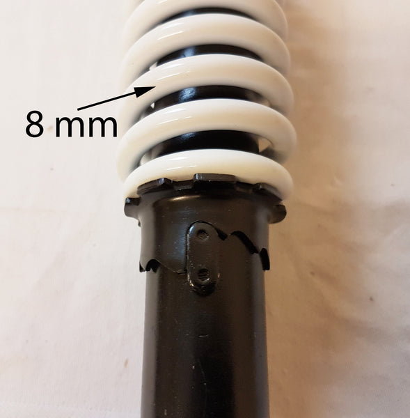 SH049 FRONT SHOCK ABSORBER SUSPENSION SPRING 325MM 110 CC ORION QUAD B ...