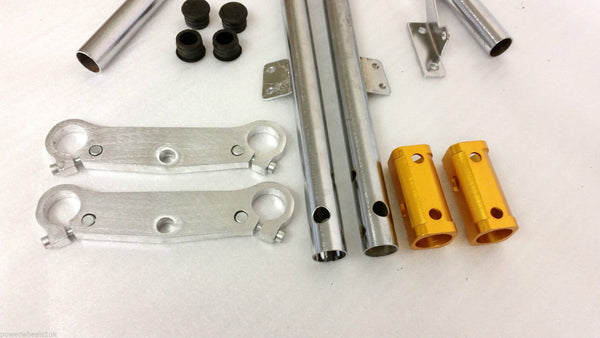 FOR03 FRONT FORKS AND HANDLEBAR SET FOR MINI MOTO 47 CC / 49 CC ...